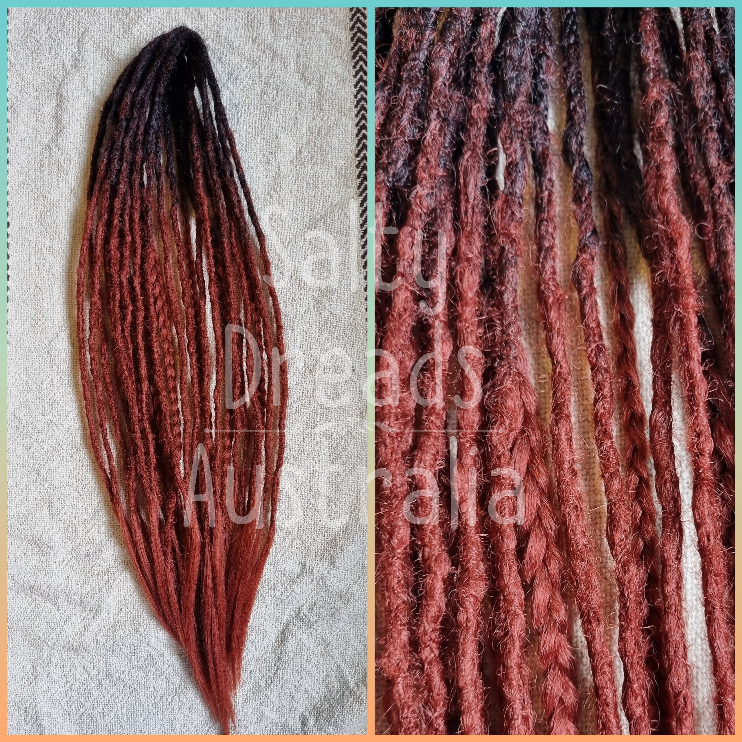 Double-Ended Synthetics - set of 10 | Salty Dreads Australia