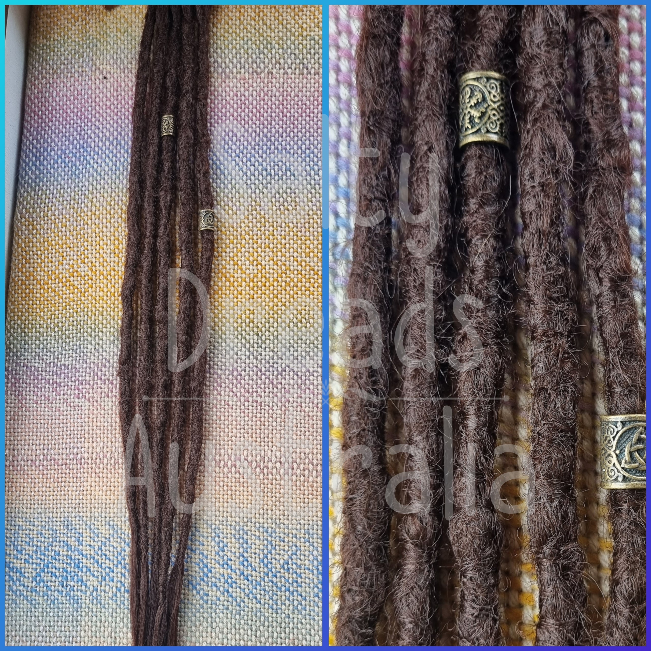 Single-Ended Synthetics - set of 5 | Salty Dreads Australia